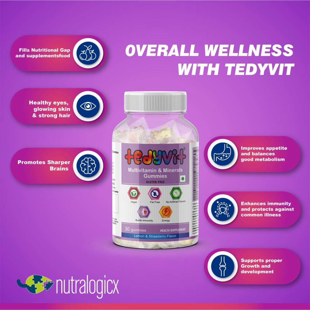 Tedyvit Multivitamin & Minerals Gummies